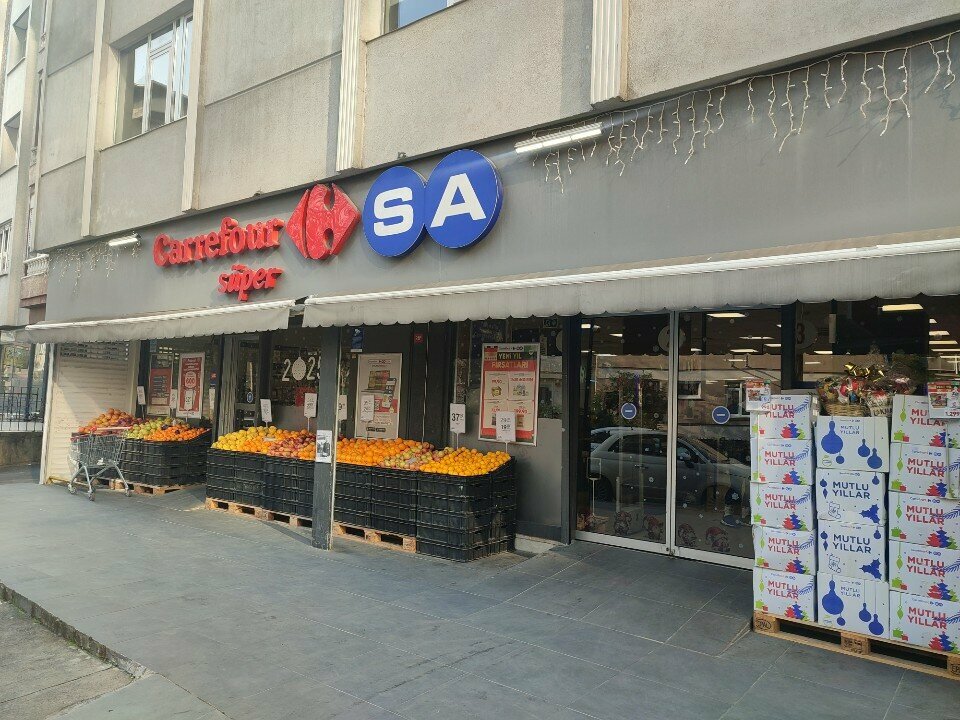 Süpermarket CarrefourSA, İstanbul, foto