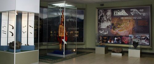 Müzeler ve sanat galerileri Mukhamedzhan Tynyshpayev Regional Museum of History and Local Lore, Taldıkorgan, foto