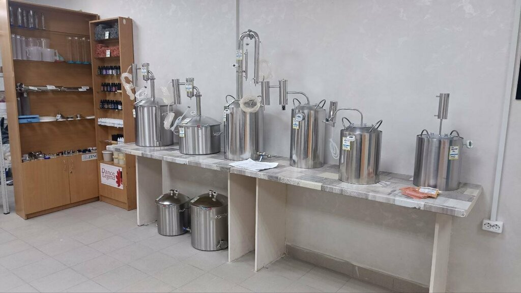 Ev yapımı içki ekipmanları Solod i Hmel, Kazan, foto