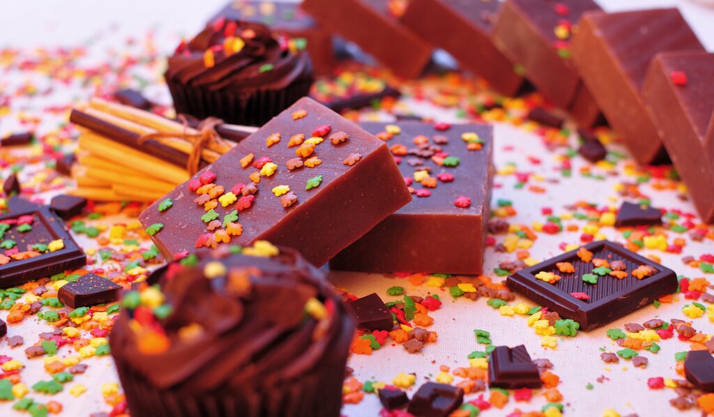 Pasta, şekerleme ve tatlı A pastry chef's dream, Almatı, foto