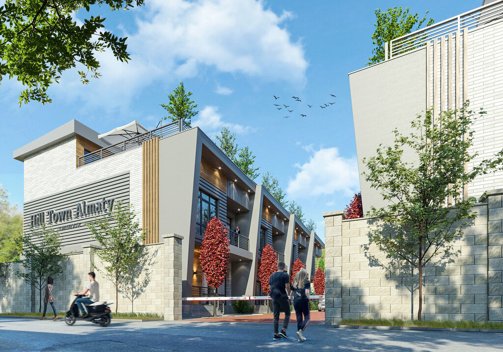 Konut blokları Hill Town Residence, Almatı, foto