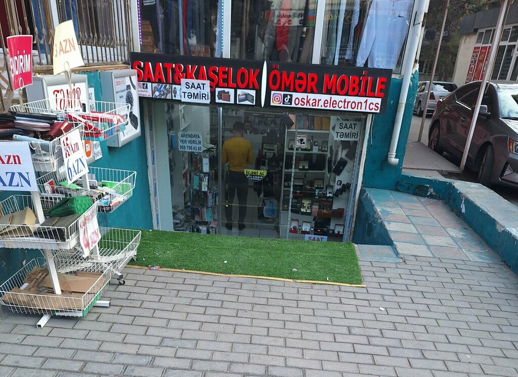 Elektronik eşya mağazaları Ömər Mobile, Bakü, foto