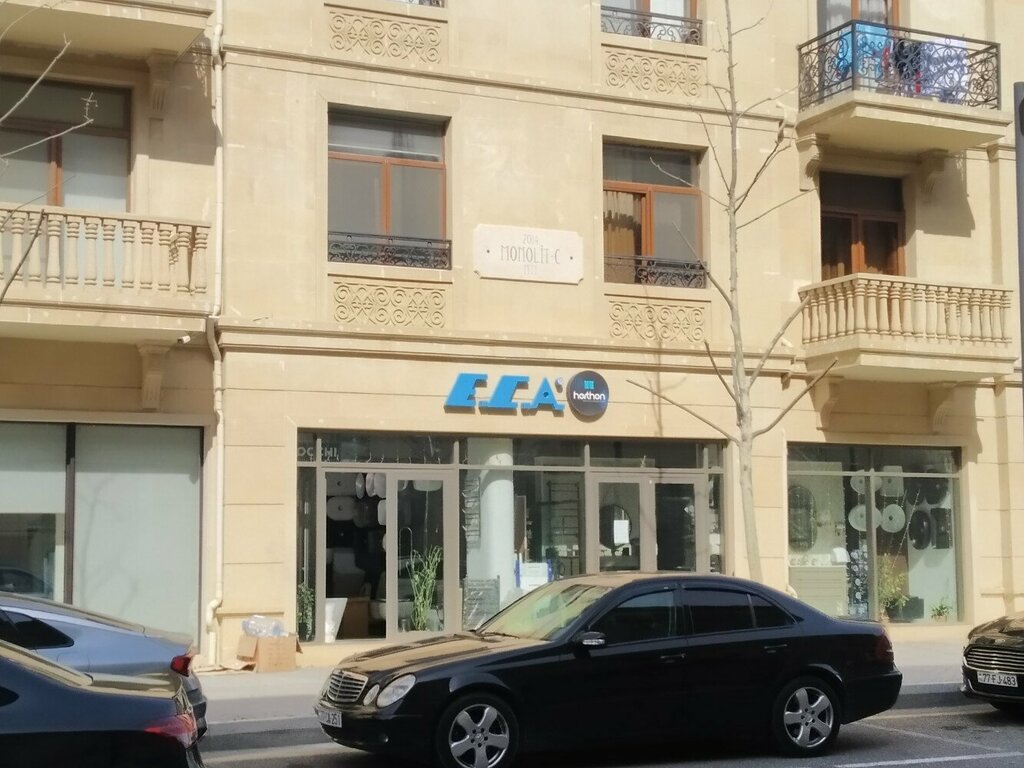 Banyo ve klozet mağazaları E. C. A., Bakü, foto