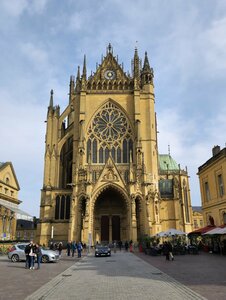 Kathedrale von Metz (Grand Est, Moselle, Arrondissement de Metz, Metz), katolik kiliseleri  Metz'ten