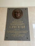 Профессор Михаил Андреевич Сресели (Lva Tolstogo Street No:6-8И), anıt levhası, anıt taş  Saint‑Petersburg'dan