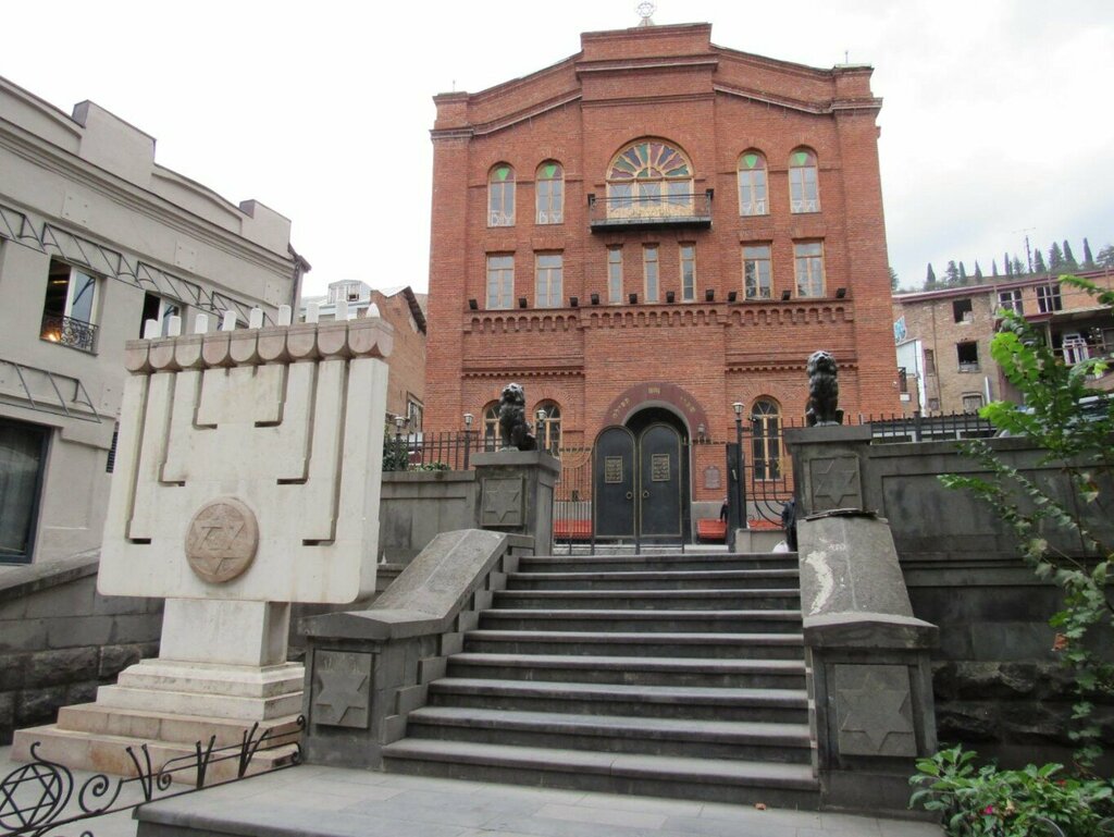 Sinagoglar Great Synagogue, Tbilisi, Tiflis, foto