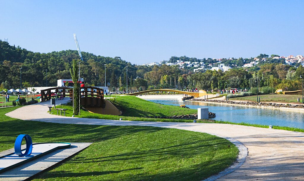 Kültür ve eğlence parkları Parque Urbano do Jamor, Lizbon İlçesi, foto