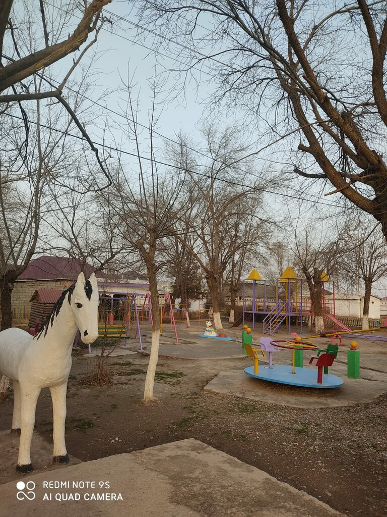 Anaokulları kindergarten Diamour Ordabasinsky district Department of Education, Türkistan eyaleti, foto