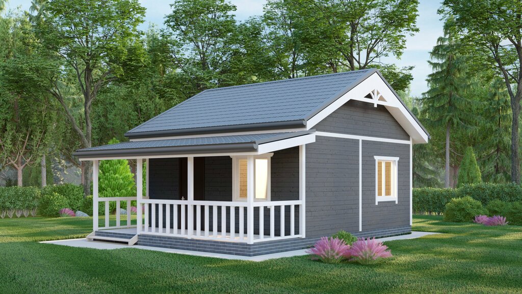 Yazlık ev inşaatı Moroshkin Dom, Arhangelsk, foto