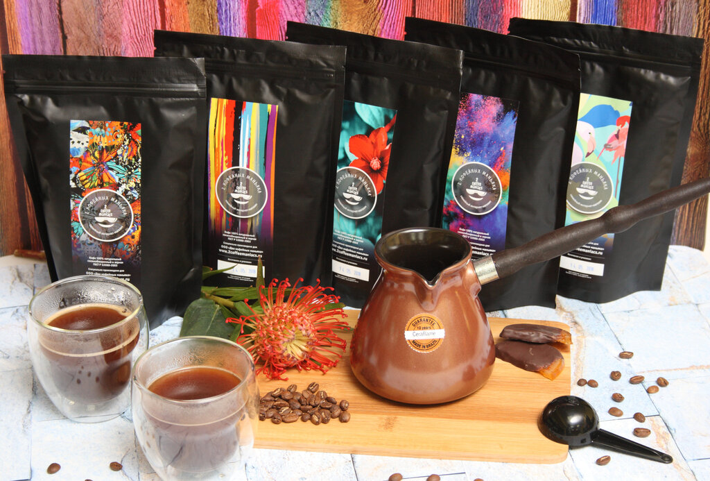 Kahve dükkanı 2 Coffee Maniacs, Moskova, foto