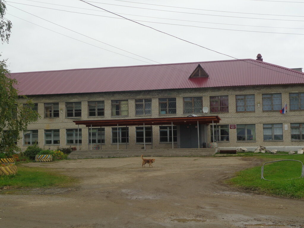 Ortaokul Верхнекалинская средняя общеобразовательная школа, Permski krayı, foto