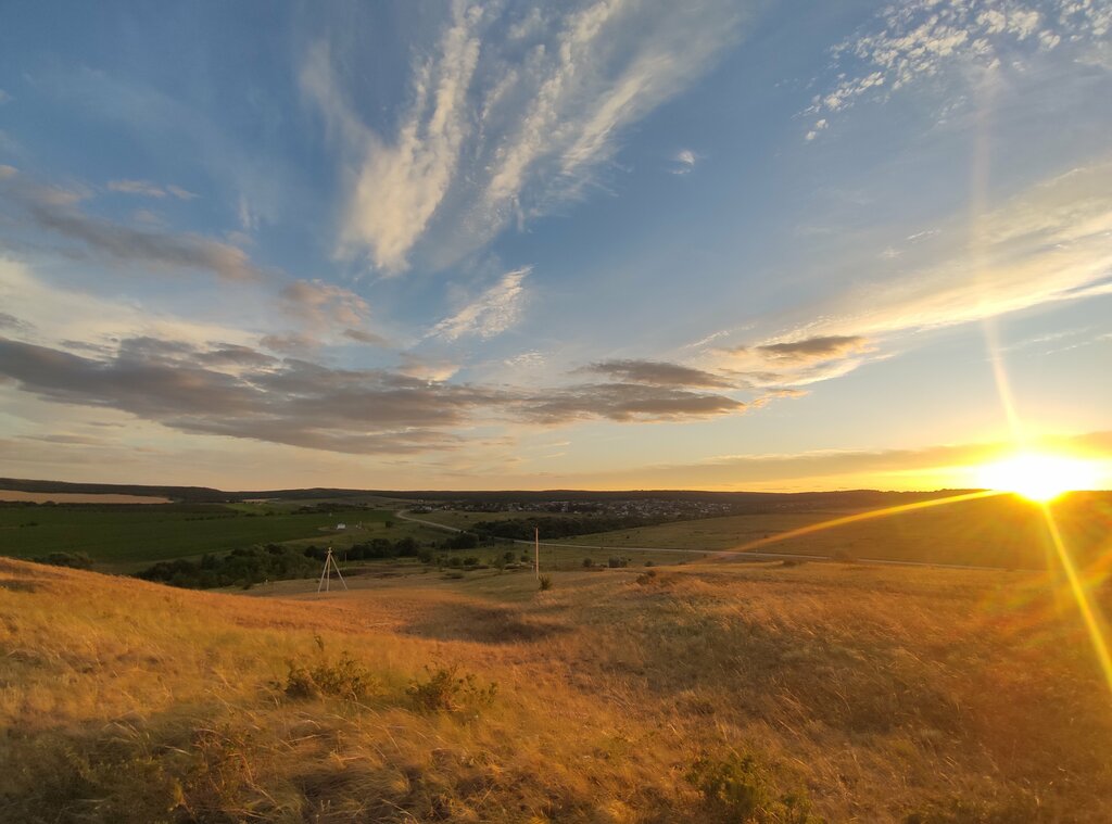 Dağ zirvesi Гора Каменная, Saratovskaya oblastı, foto