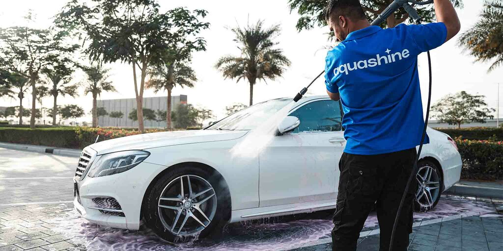 Oto yıkama Aqua shine, Dubai, foto