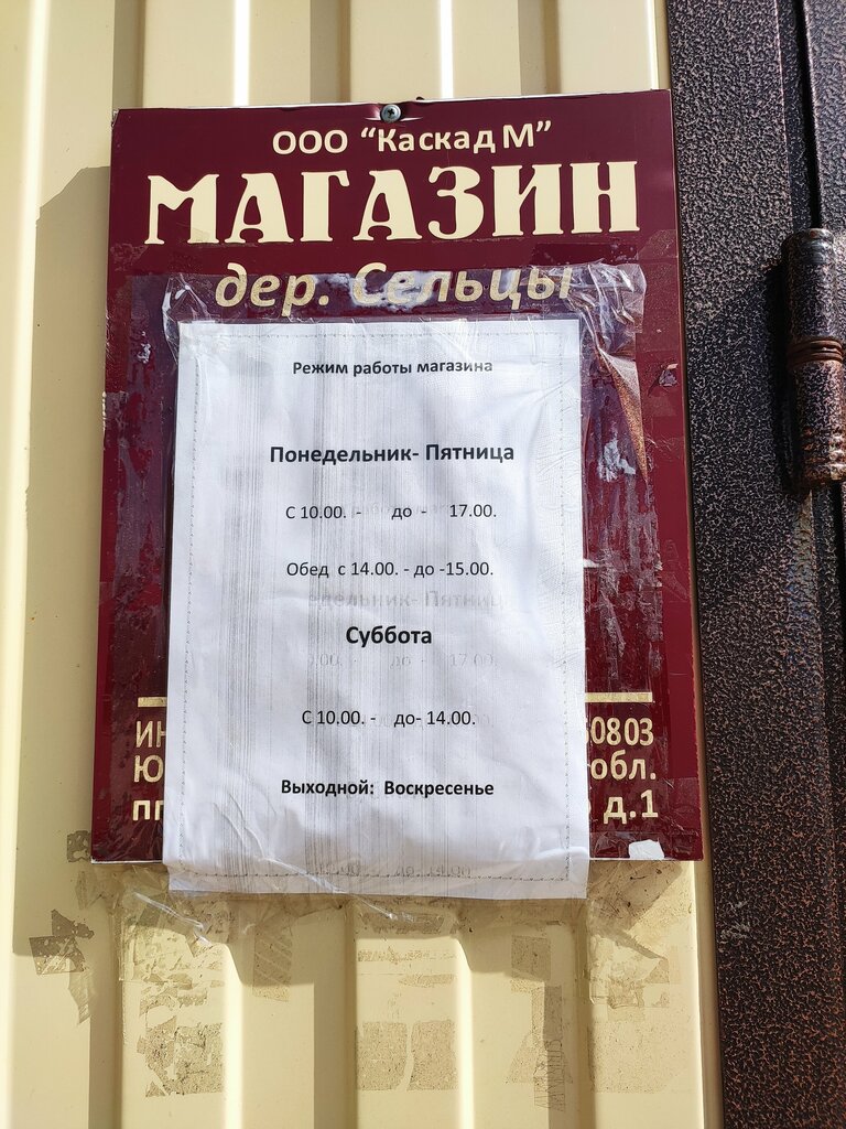 Mini-market Смешанные товары, Tverskaya oblastı, foto