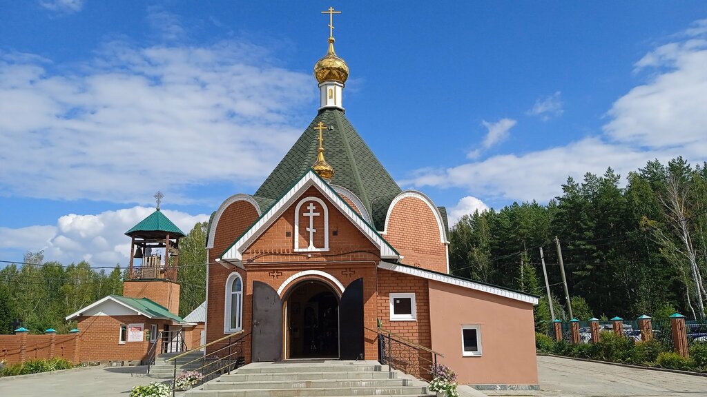 Ortodoks kiliseleri Спасо-Преображенский храм, Çeliabinskaya oblastı, foto