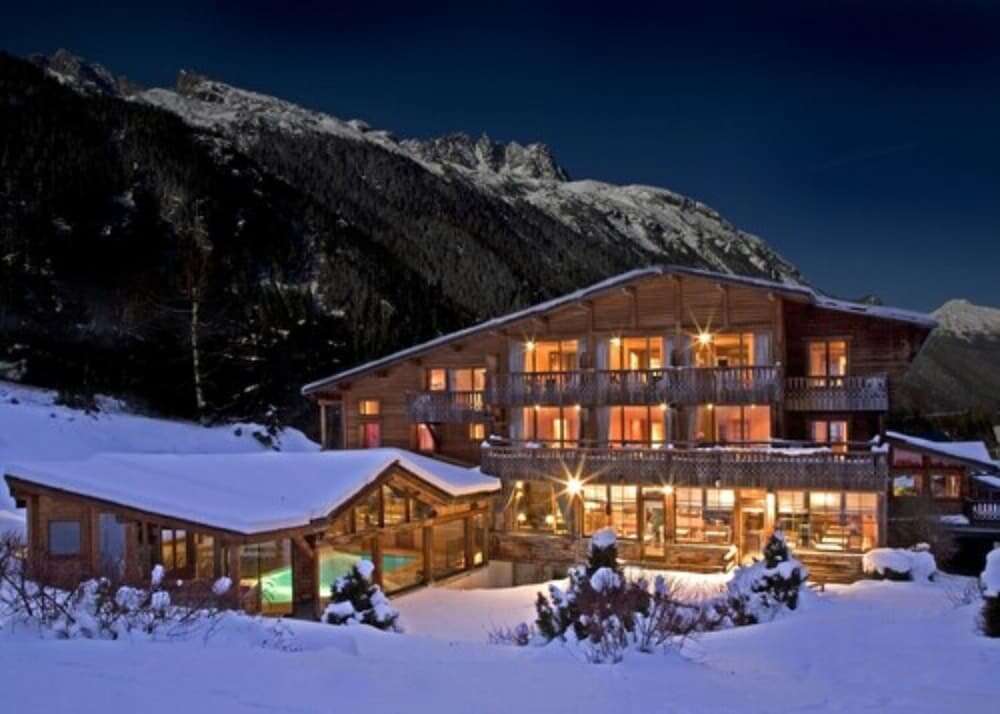 Otel Le Jeu de Paume, Chamonix, foto