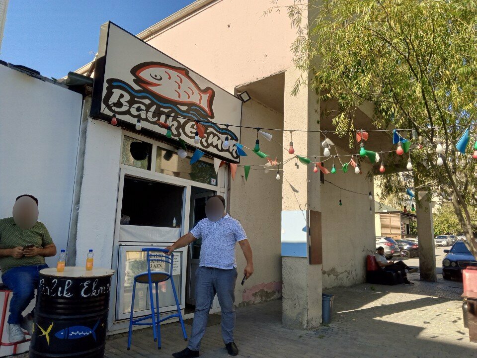 Fast food Balık ekmek, Bakü, foto