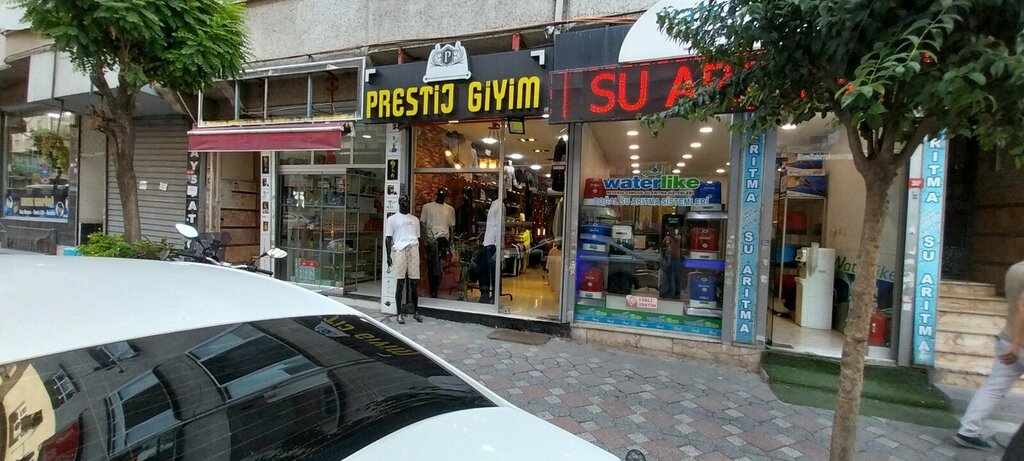 Giyim mağazası Prestij Giyim, İstanbul, foto