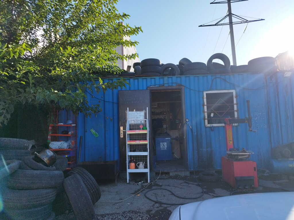 Oto lastik tamiri Sheber, Almatı, foto
