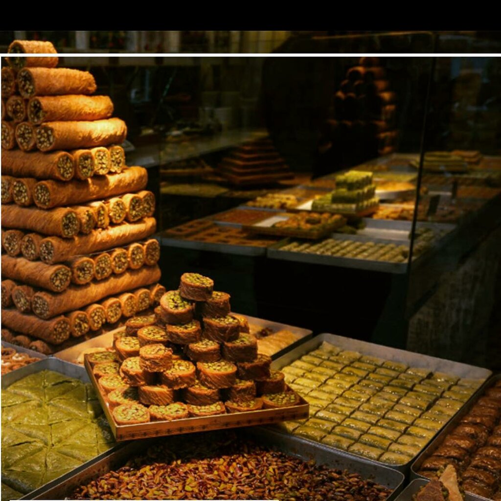 Pastacılık üretimi Bosphorus Şam Tatlıları, İstanbul, foto