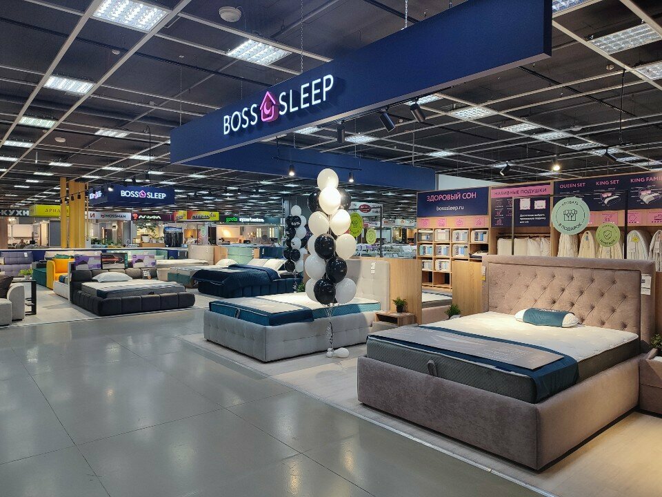 Mobilya mağazaları Boss Sleep, Nijni Novgorod, foto