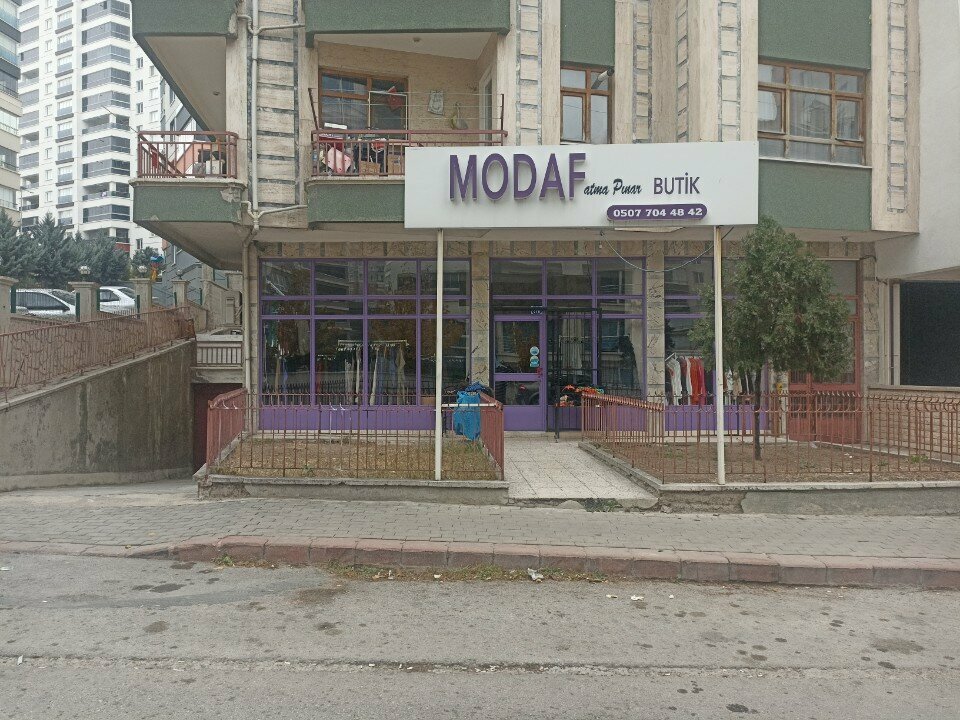 Giyim mağazası Modaf Butik, Ankara, foto