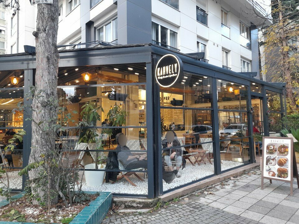 Kahve dükkanları Kahvely Caddebostan, İstanbul, foto