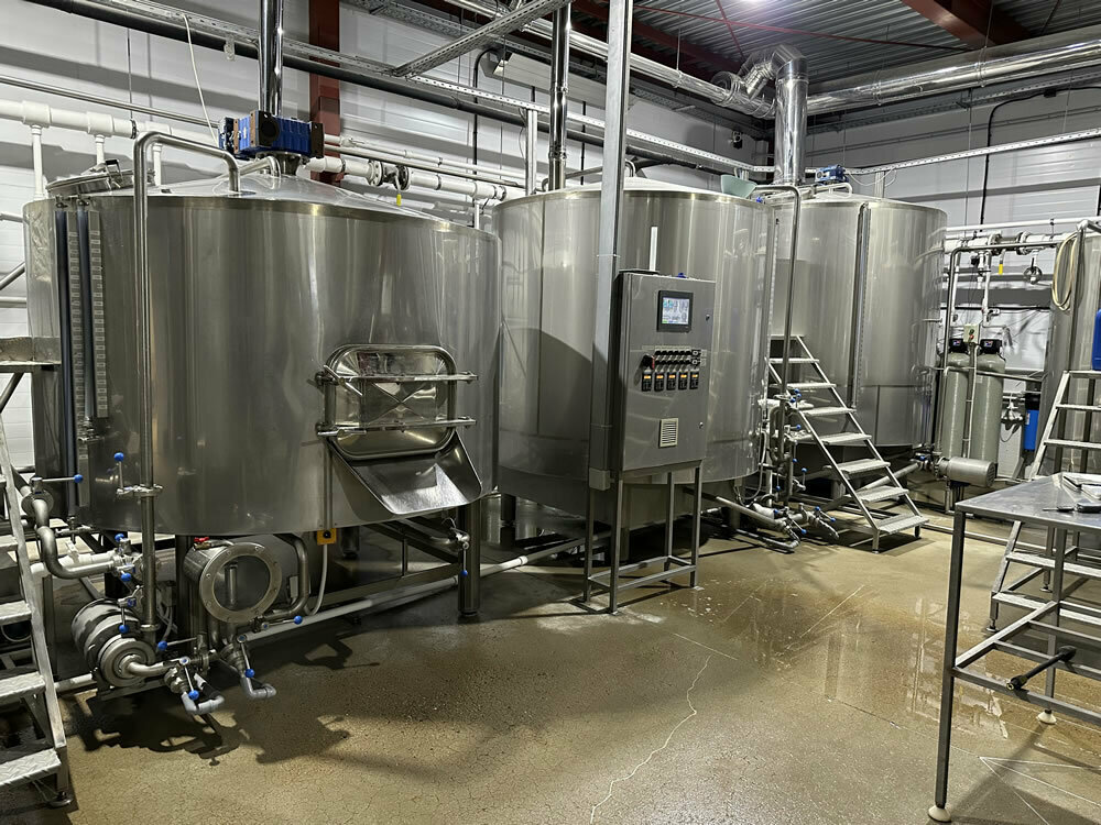 Bira üretim ekipmanları Russkij Vkus Oborudovanie, Voronej, foto