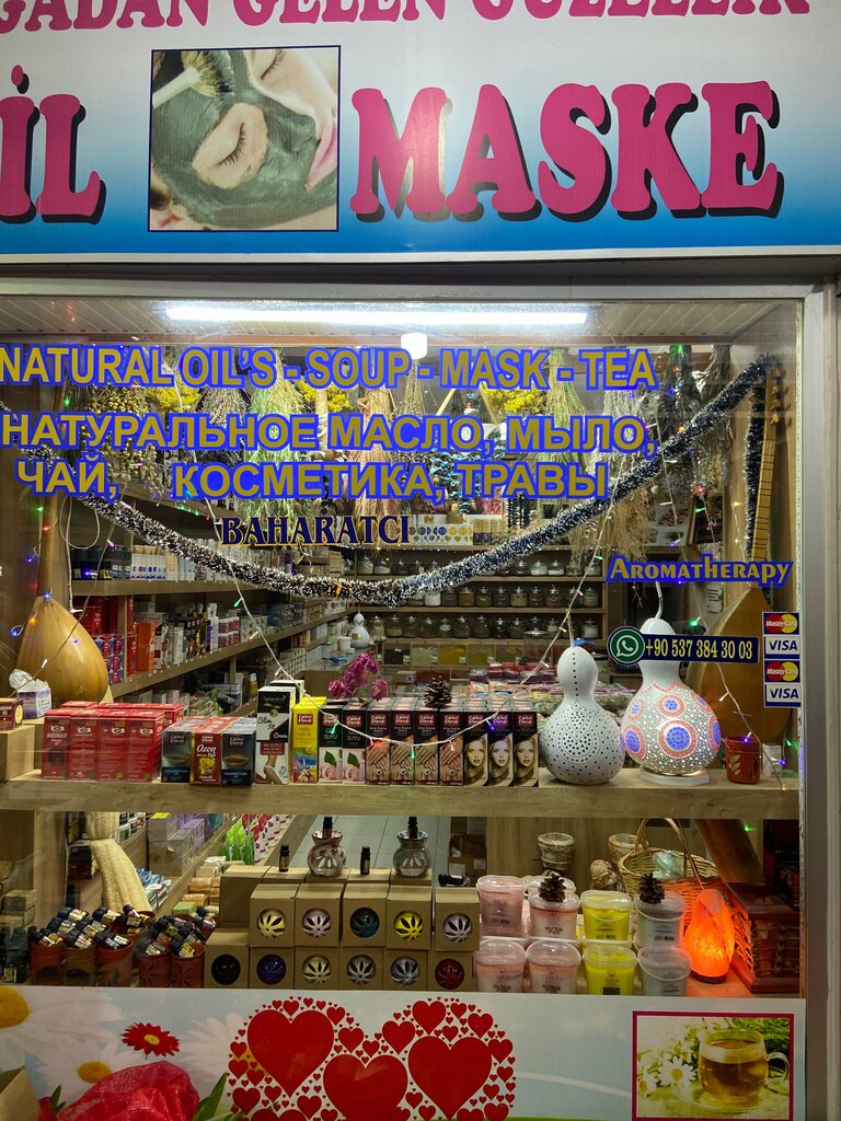 Market Natural Shop Spice Market, Alanya, foto