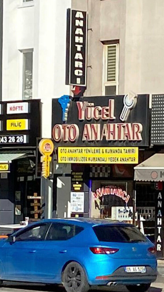 Araba anahtarları Yücel Oto Anahtar, Ankara, foto