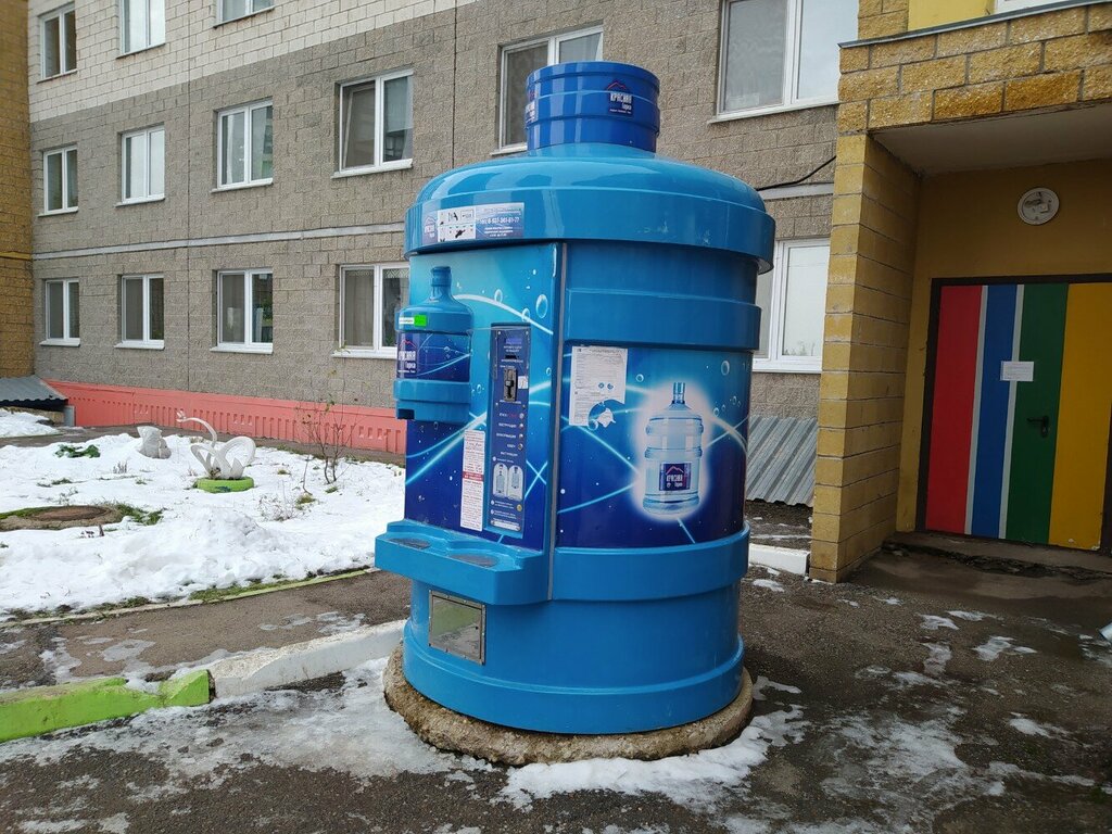 Su otomatı Вода лей, Ufa, foto