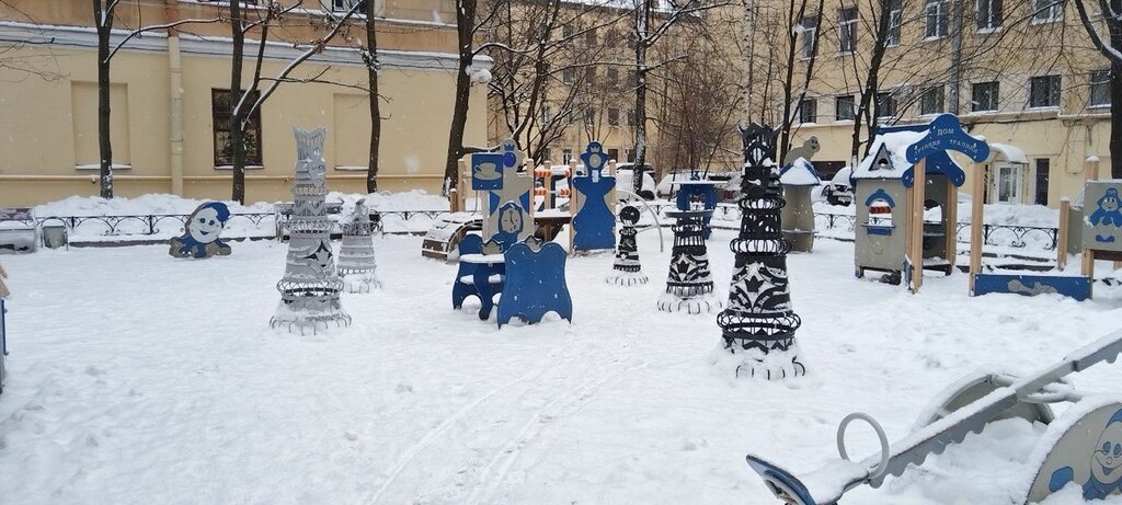 Oyun alanı Детская площадка, Saint‑Petersburg, foto