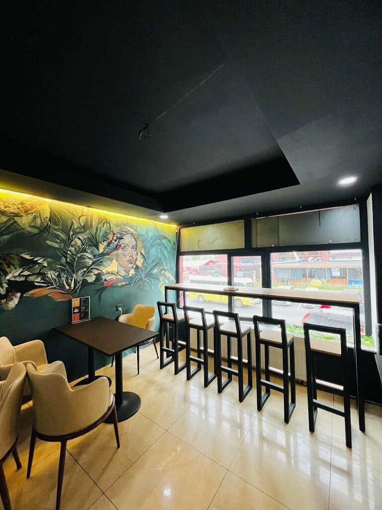 Kafe Chicken Hub Mongolia, Ulan Batur, foto