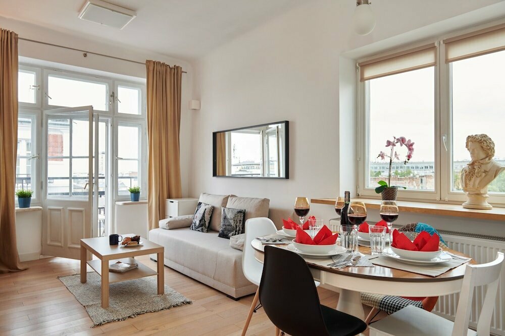 Otel Apartment Warsaw Gorskiego by Renters, Varşova, foto