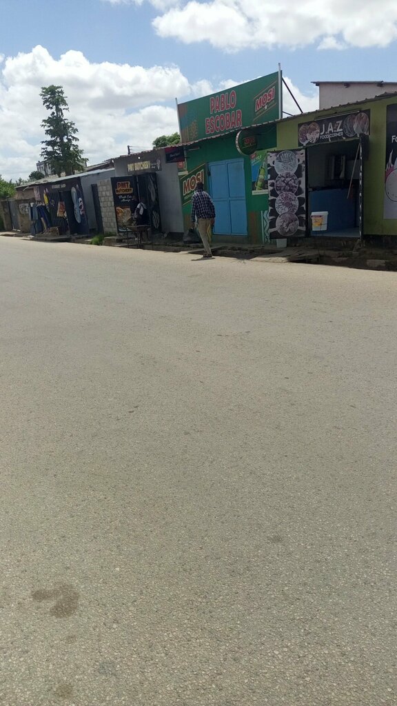 Kasap, şarküteri Pmt butchery, Lusaka, foto