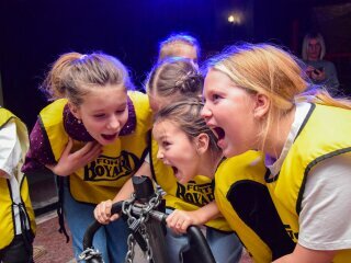 Çocuklar için kutlama organizasyonları Fort Boyard, Krasnoyarsk, foto