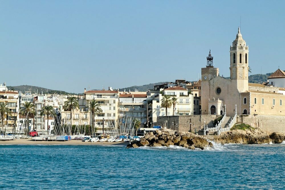 Otel Calipolis Sitges, Katalonya, foto
