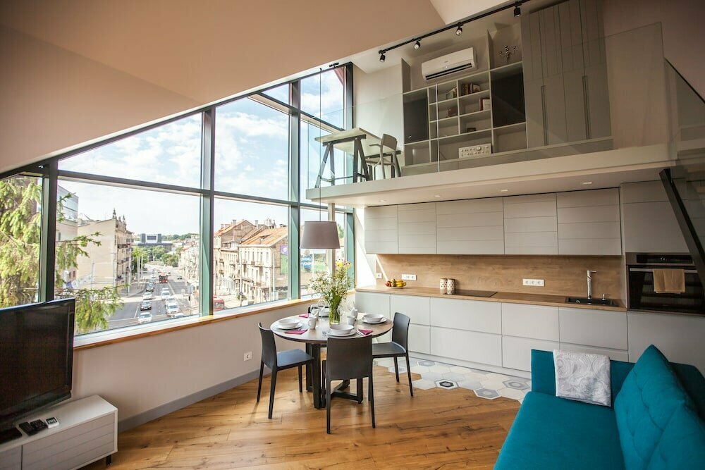 Otel Penthouse in the City Center, Vilnus, foto