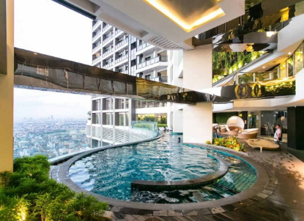 Otel 2 Bedroom Condo by Aubrey Paladin @ Gramercy Residences, Dünya, foto