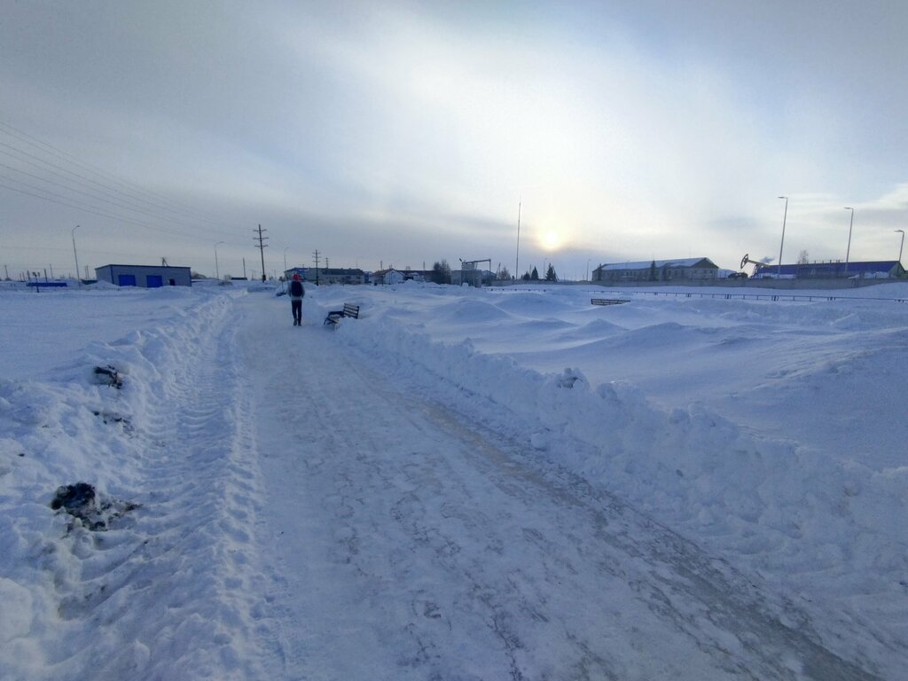 Kültür ve eğlence parkları сквер Победы, Nenets özerk okrugu, foto