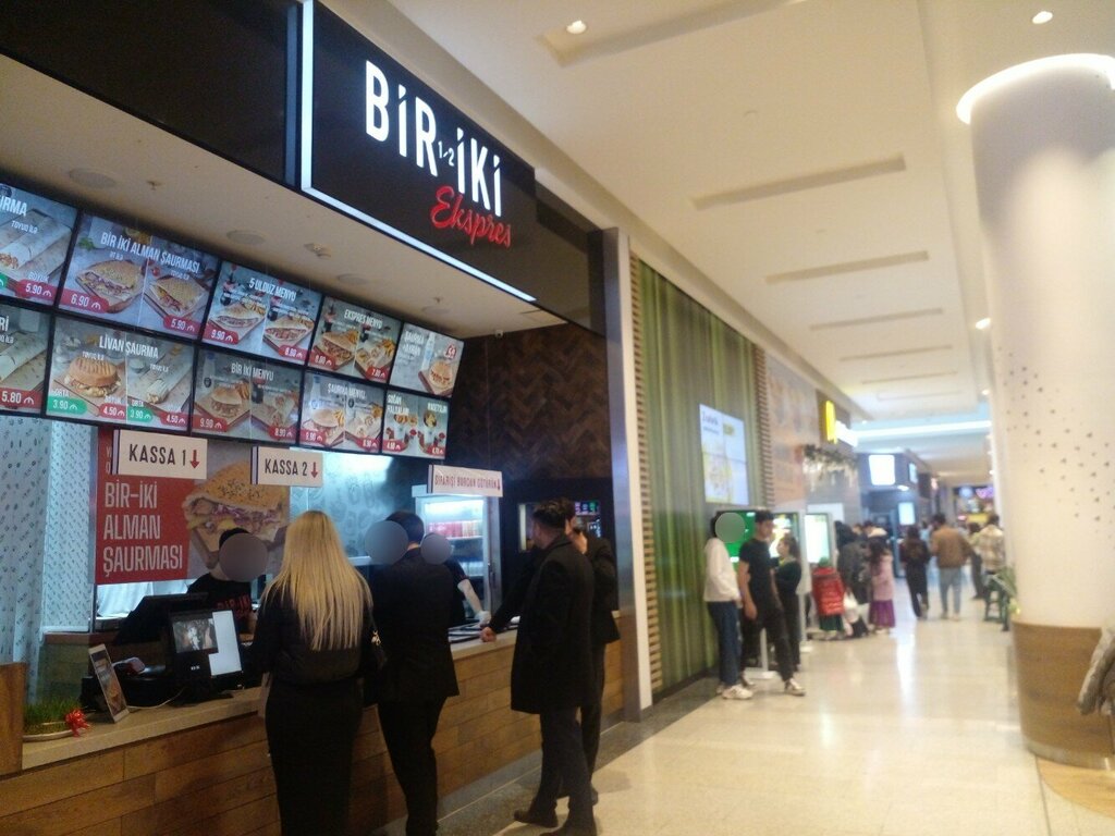 Fast food Bir iki doner, Bakü, foto