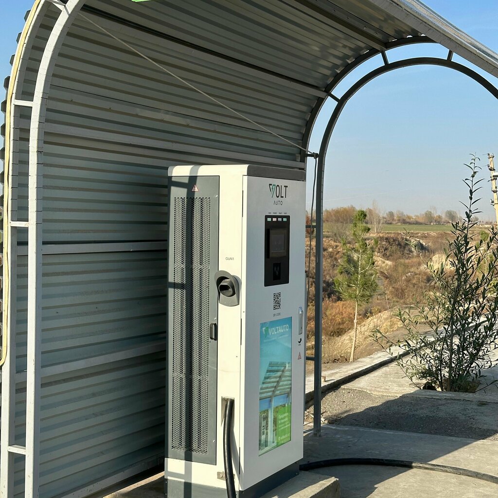 Elektrikli oto şarj istasyonları Soy Cafe, Semerkant eyaleti, foto