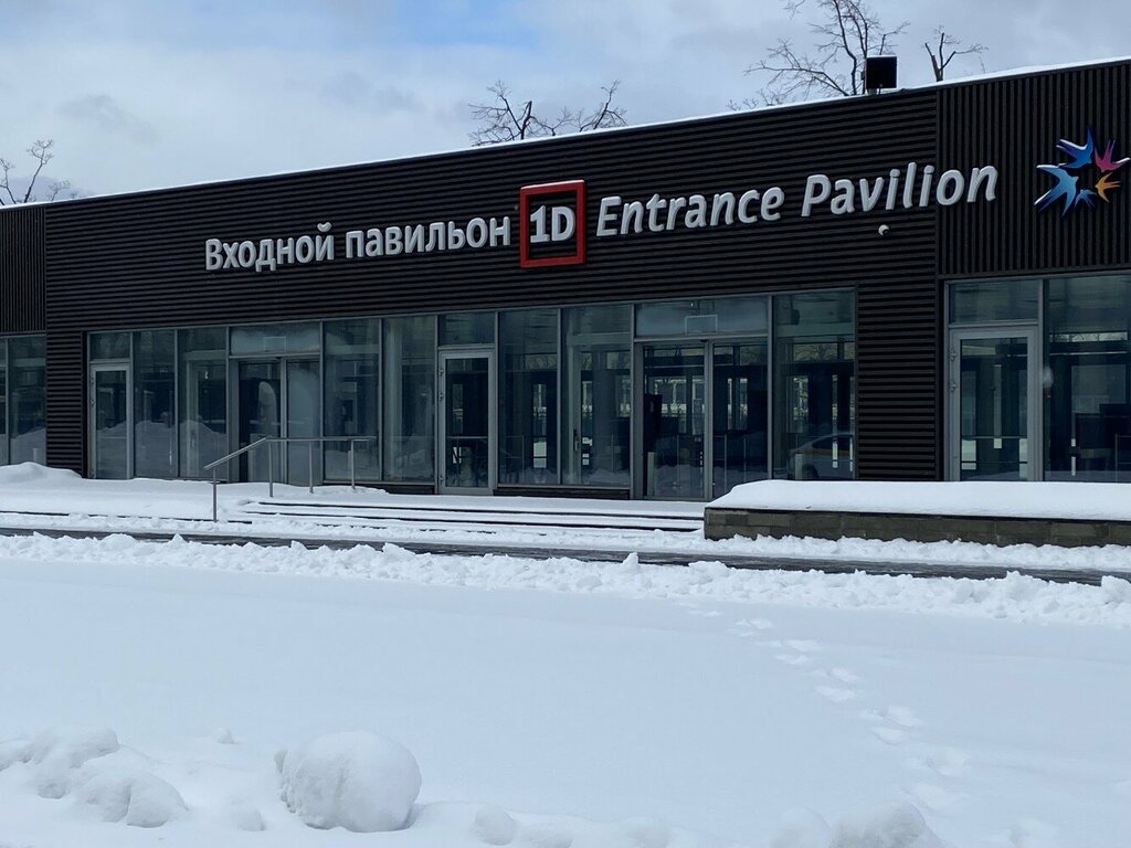 Geçiş noktaları, güvenlik kontrol alanı Entrance Pavilion 1D, Moskova, foto