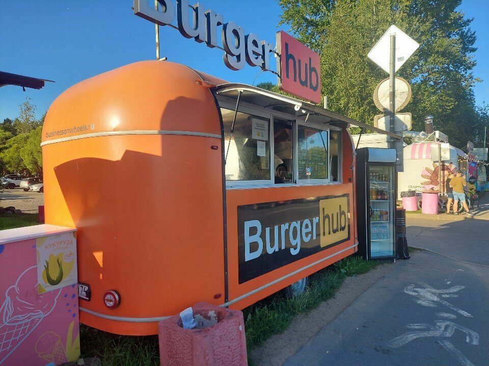 Fast food Burger hub, Saint‑Petersburg, foto