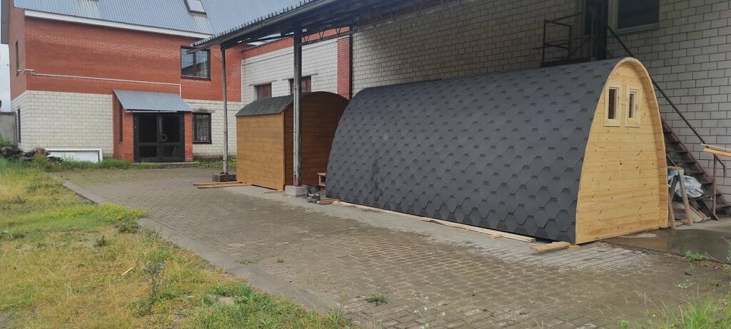 Hamam ve sauna inşaatı Banniy Mir, Gomelskaya oblastı, foto