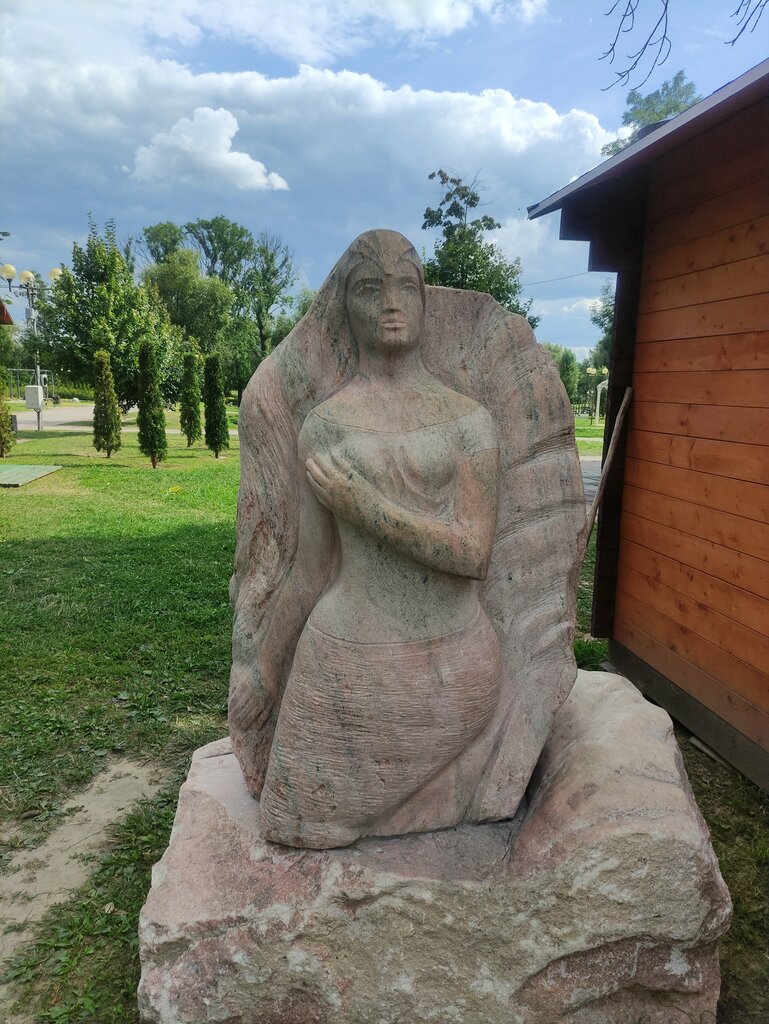 Park, sokak heykeli Скульптура, Moguilev, foto