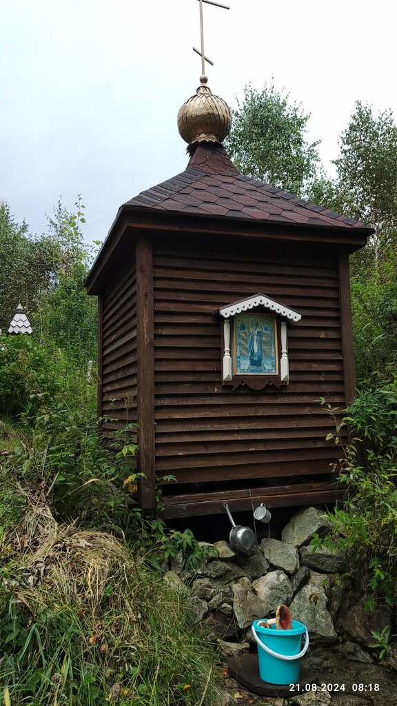 Pınar, çay Крутихинский родник, Sverdlovskaya oblastı, foto