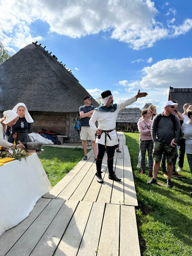 Müzeler ve sanat galerileri Historical and cultural park-museum Medieval settlement Ushkuy, Kaliningradskaya oblastı, foto