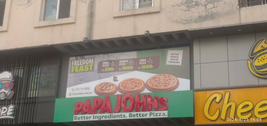 Fast food Papa Johns, Islamabad, foto