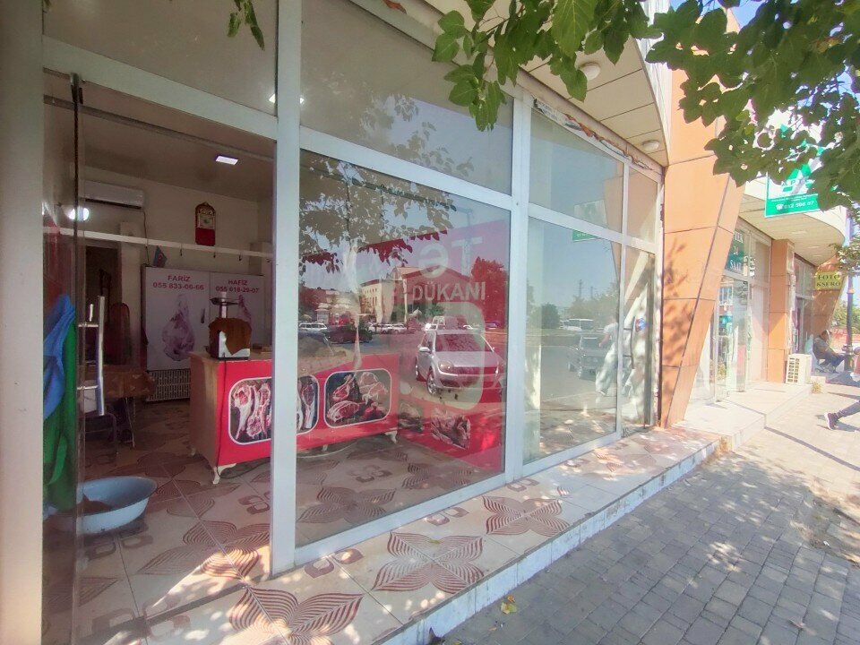Kasap, şarküteri Ət Dükanı, Gence, foto